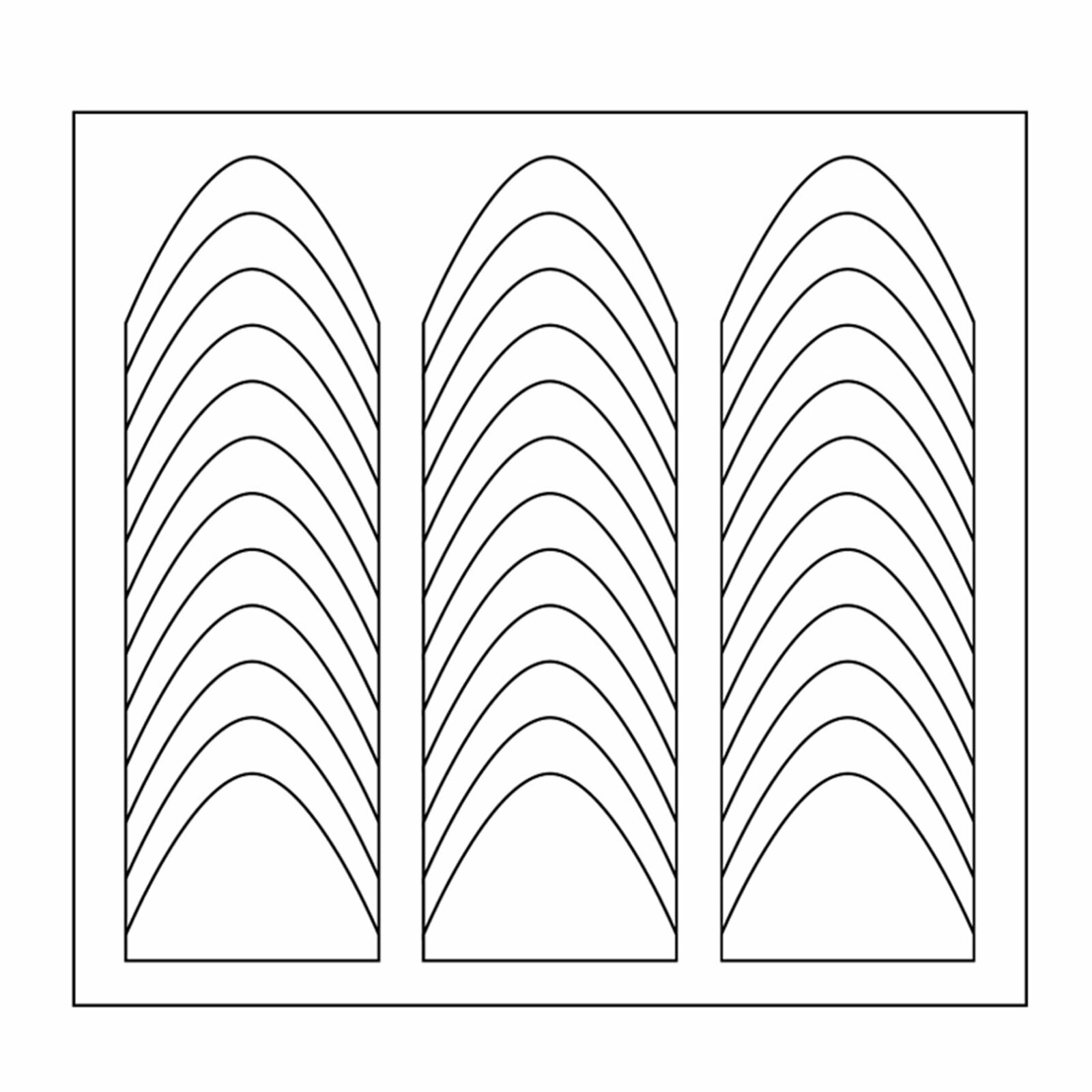 Наклейки для маникюра Френч-22