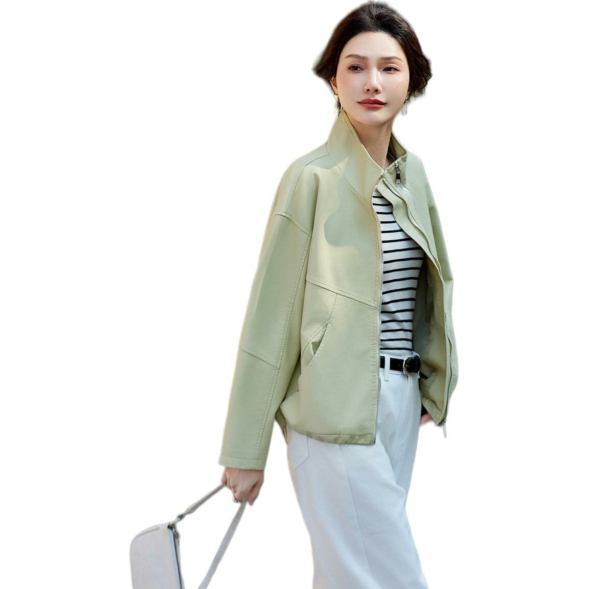 Куртка кожаная