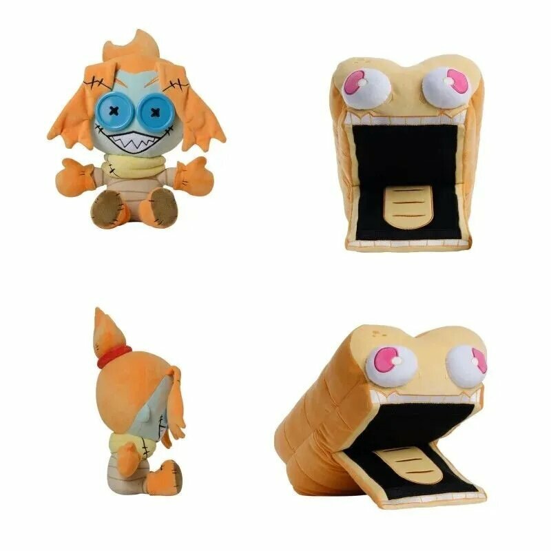 Мягкая игрушка Gaslight District Mel Big Bun Head, 2 шт. в упаковке