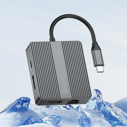 Док станция Ks-is KS-099K USB Type C 7 в 1