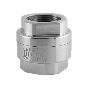 Клапан обратный Гранлок CVS25 3/8 Ду10 Ру25 муфтовый, пружинный арт. D100-00803