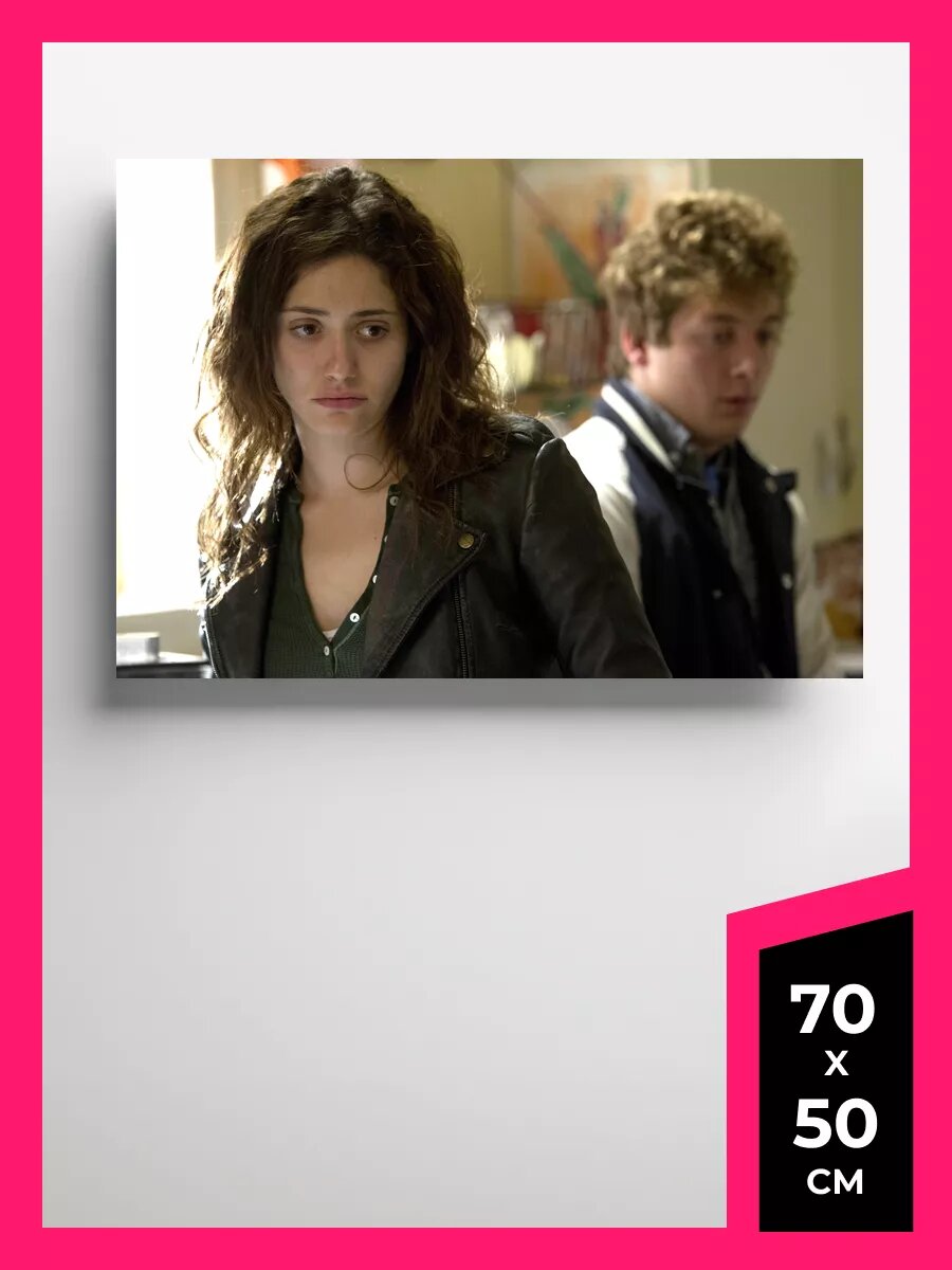 Постер Бесстыжие плакат Shameless А1, А2, А3, 50х70 31, матовая фотобумага премиум качества