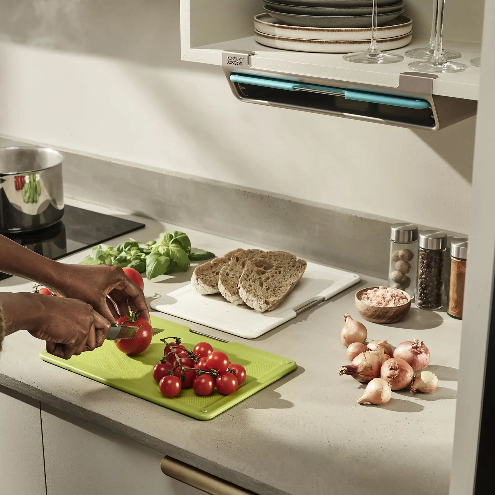 Набор из 3 подвесных разделочных досок Joseph Joseph Folio Slim Large