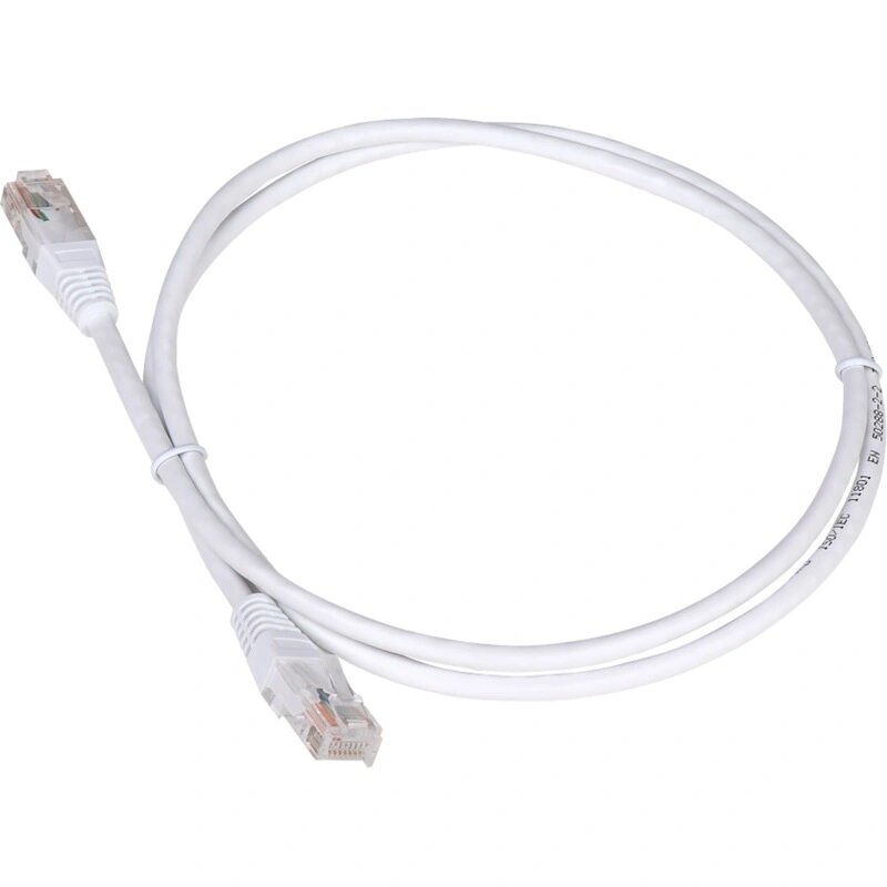 Патч-корд TWT TWT-45-45-2.0-WH UTP кат.5e, 2.0 м, белый