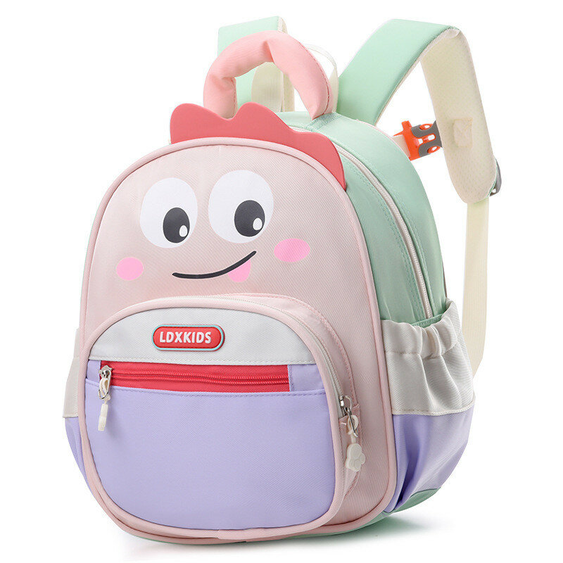And fashion-forward kids backpack in various colors for education and fun