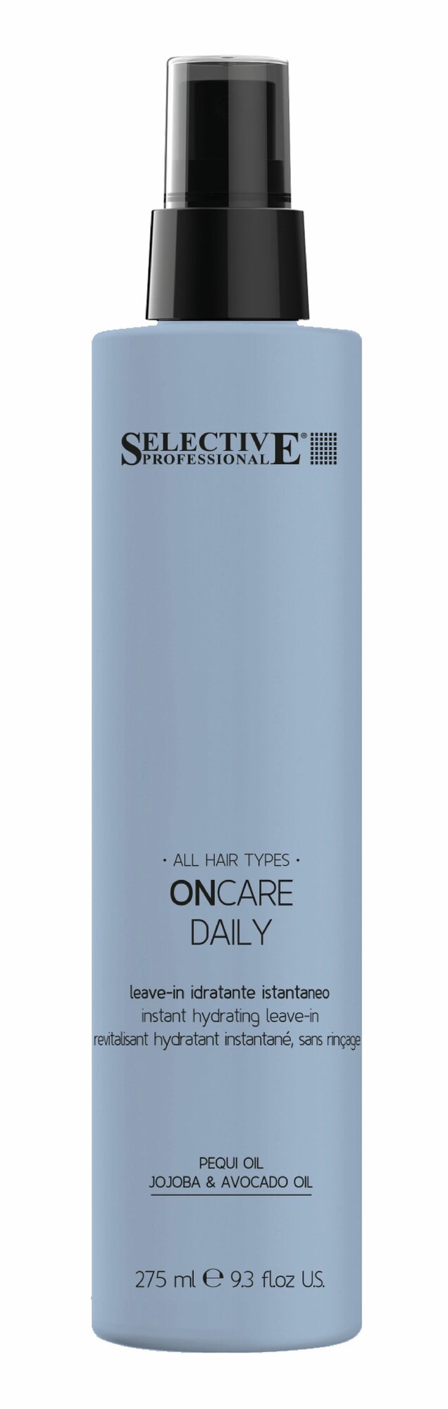 Selective Несмываемый Спрей-Кондиционер для Мгновенного Увлажнения и Легкого Расчесывания, ONCARE DAILY 275мл
