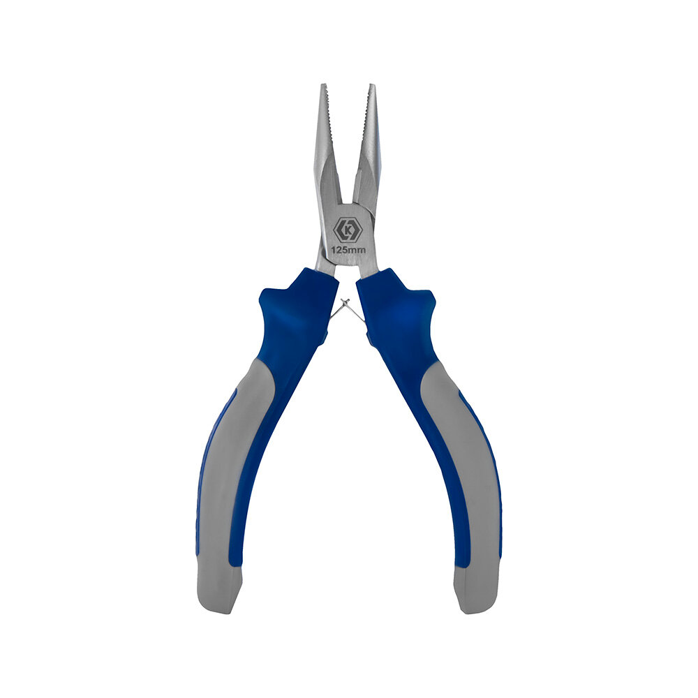Длинногубцы кобальт изогнутые мини 115 мм, (1 шт.) подвес (647-208)