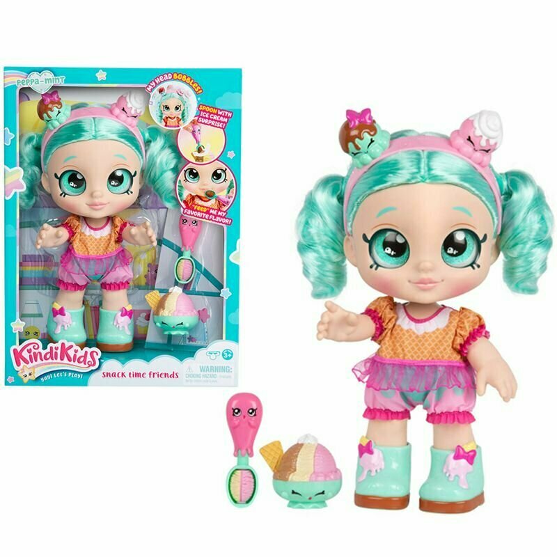 Кинди Кидс Игровой набор Кукла Peppa-Mint 25 см с аксессуарами / Mystabella Kindi Kids