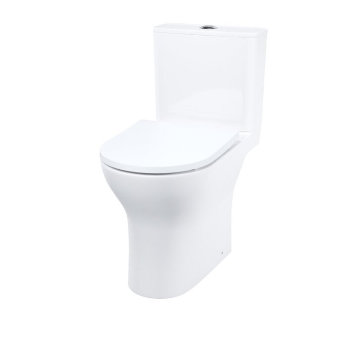 Унитаз-компакт напольный IDDIS Zodiac X ZODRDSEi24 безободковый, глянцевый белый