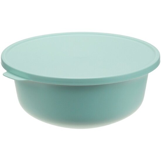 Миска Idea тэсти 2,2л с крышкой М 1363 Морская волна