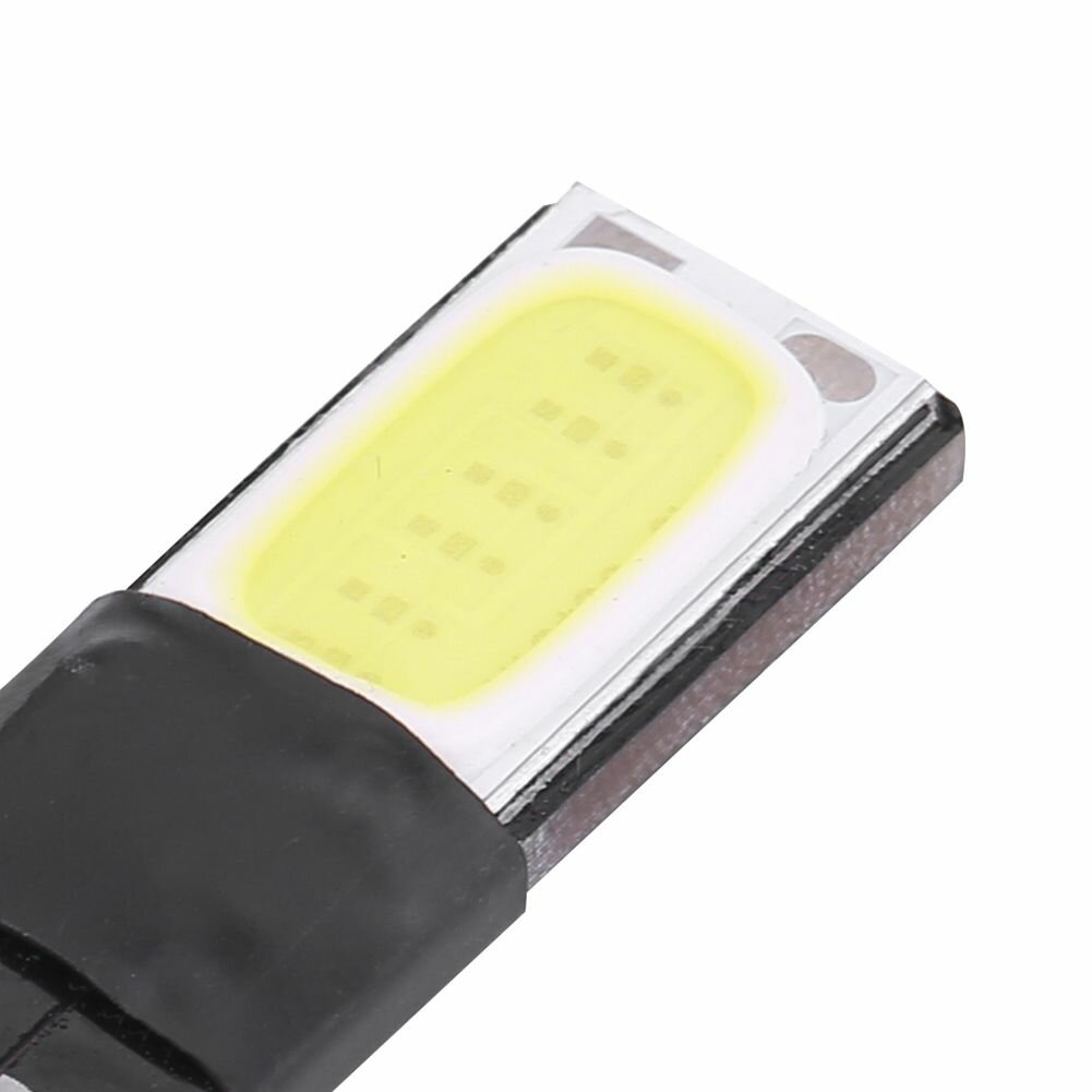 10 шт. T10 W5W 6SMD Автомобильные светодиодные лампы Canbus без ошибок COB, боковые сигнальные огни, белый свет