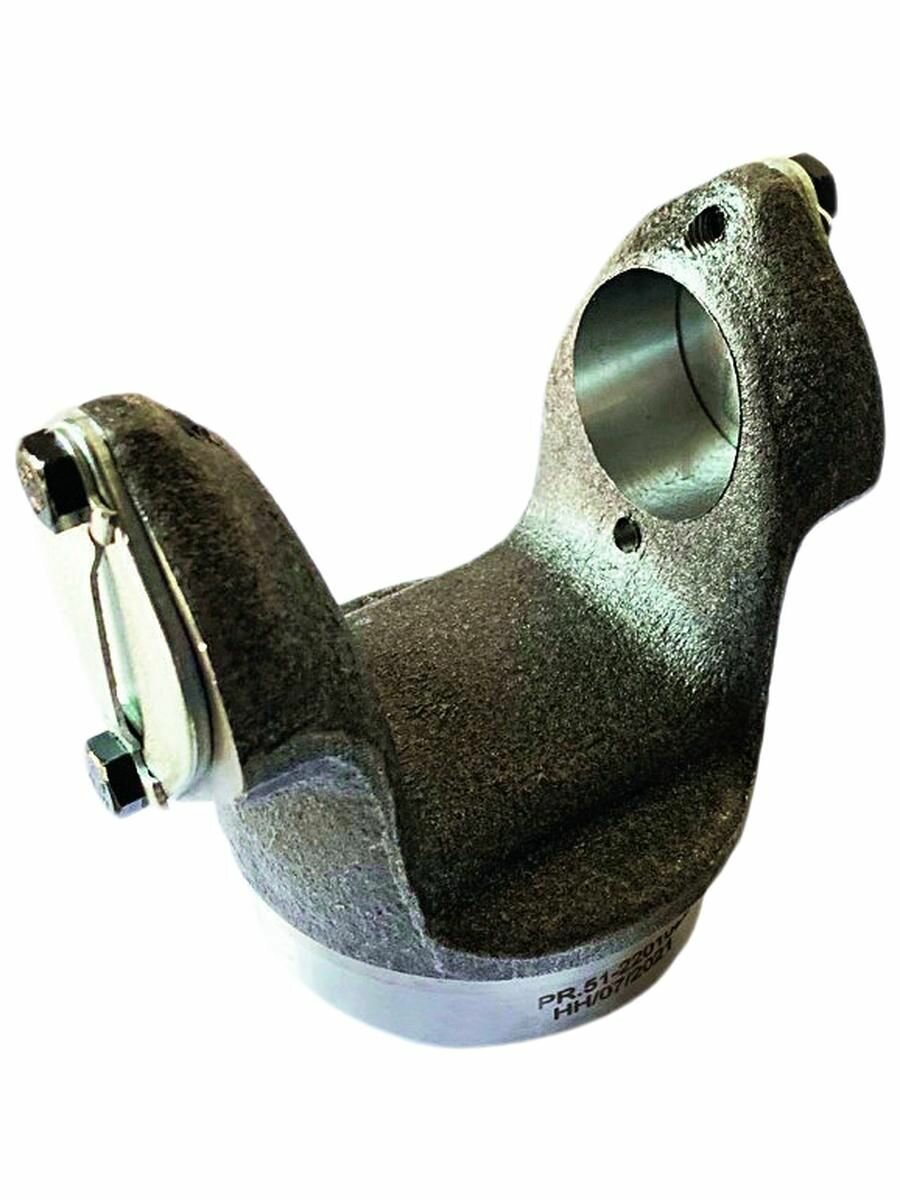 Вилка карданного вала приварная для а/м Газ 53 (в сборе с крышками, стопорными пластинами и болтами) PR.51-2201022 Pravt