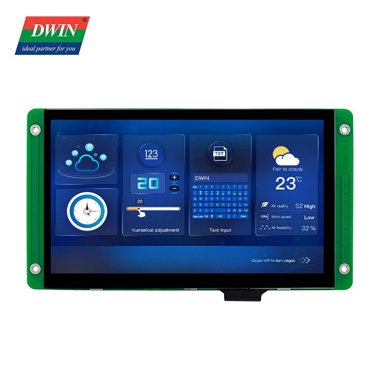 DWIN DMG10600K070_03W 7-дюймовый медицинский TFT LCD дисплей CTP