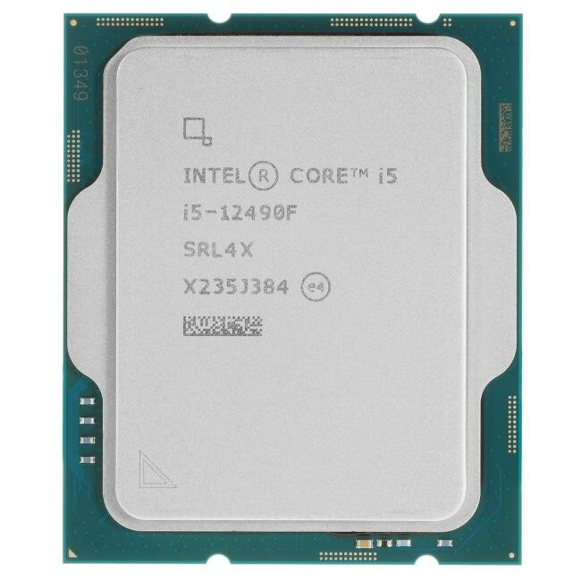 Intel Процессор Intel Core i5 12490F BOX 4.6 ГГц/6 ядер/20 Мб/117 Вт/Socket LGA1700