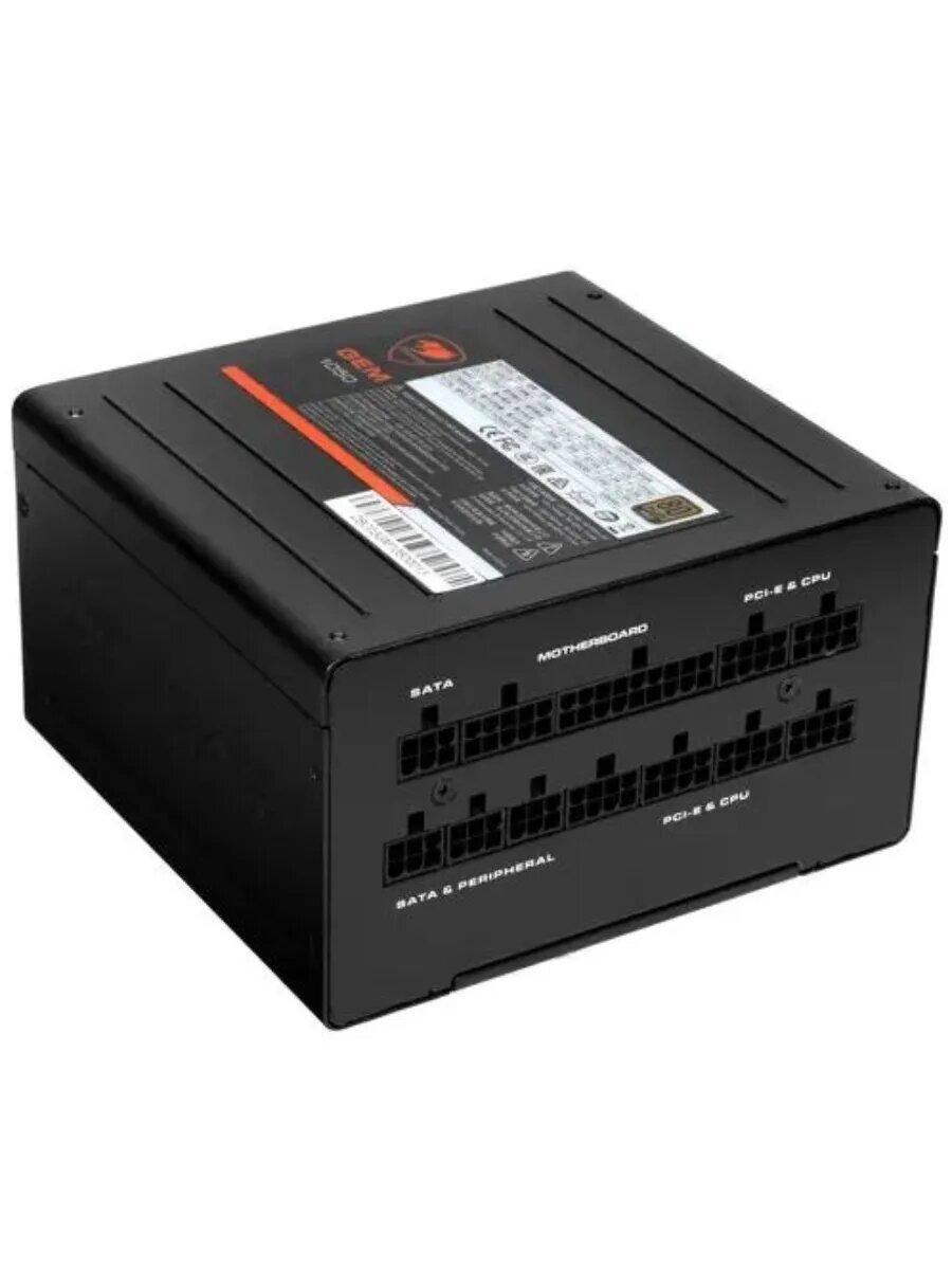 Блок питания GEM 1050 GEM 1050 черный - 1050 Вт, 80+ Gold