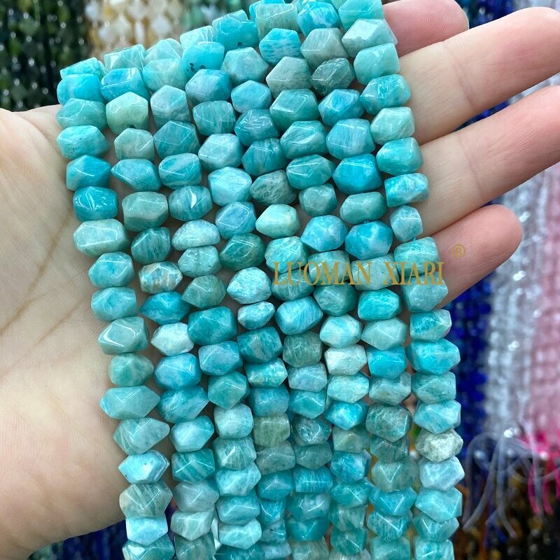 Бусины из авантюрина, цвет: amazonite, 21-24шт