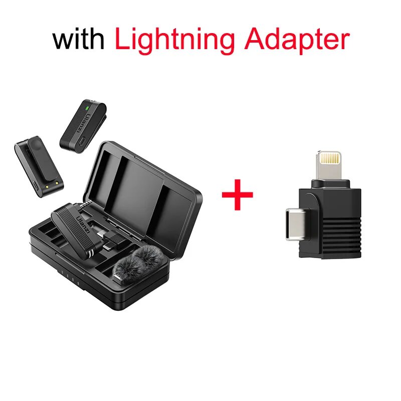 Ulanzi A100 Беспроводной петличный микрофон для iPhone A100 Lightning