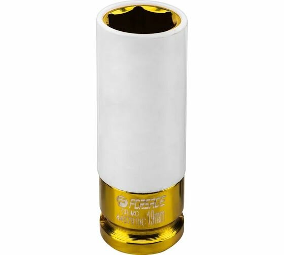 Головка ударная глубокая для литых дисков с защитным кожухом 19мм, 1/2" FORSAGE