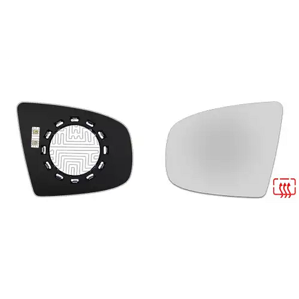 ERGON 99700708 стекло зеркала лев. сфера, нейтр. с обогр, 12в, oem 51167174979\ BMW (БМВ) x5 e70 07-13