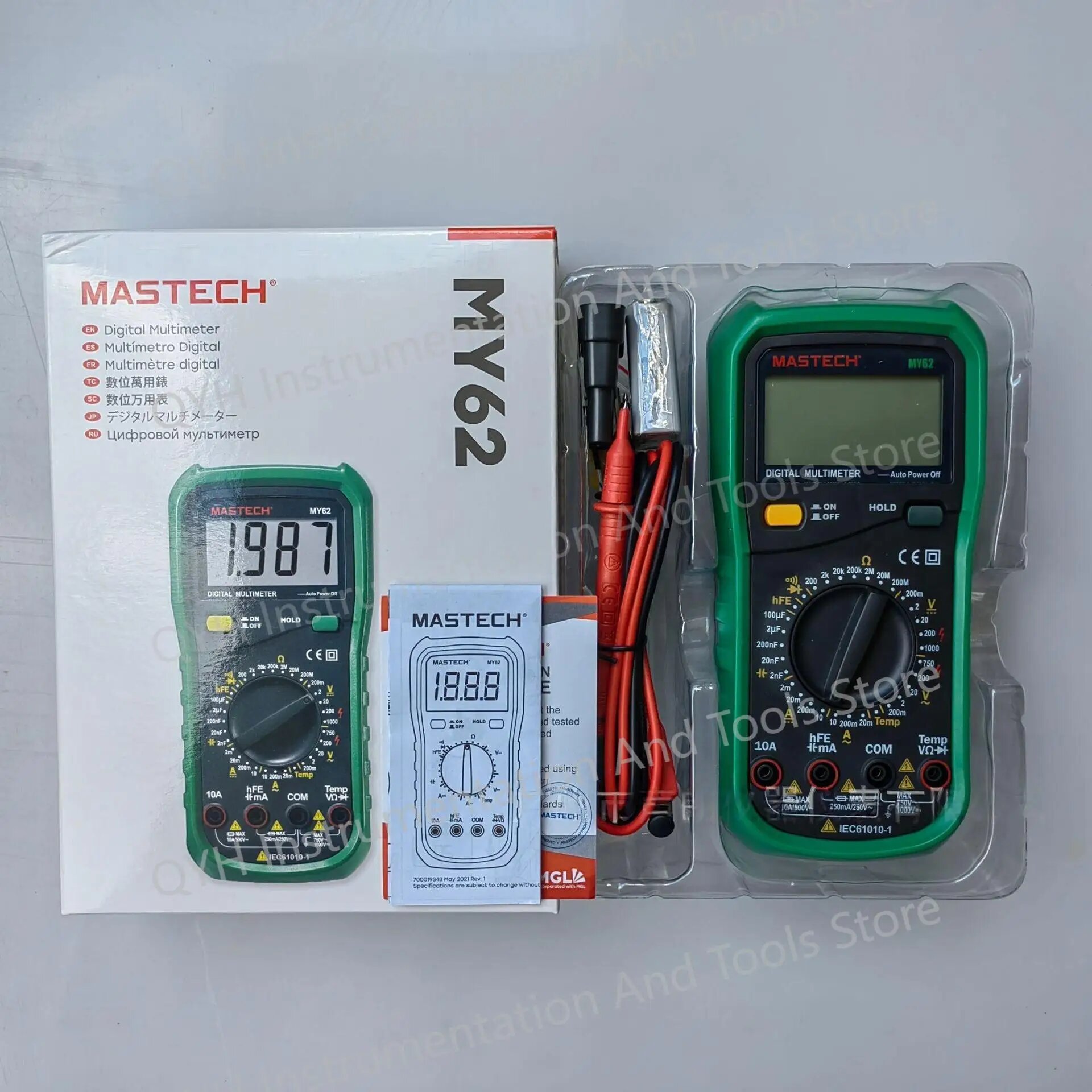 Мультиметр MASTECH MY62 — фото 1