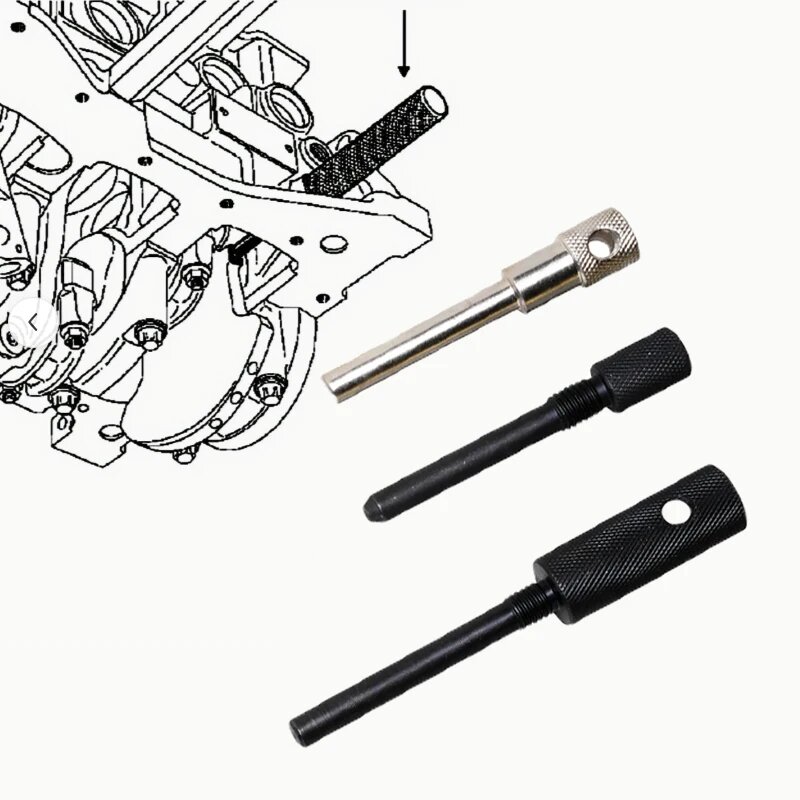 Набор фиксаторов ГРМ (1 комплект) для двигателей Renault и Dacia, инструмент для фиксации ГРМ VT13518, набор штифтов для регулировки клапанов двигателей 1.5 и 1.9 DCi