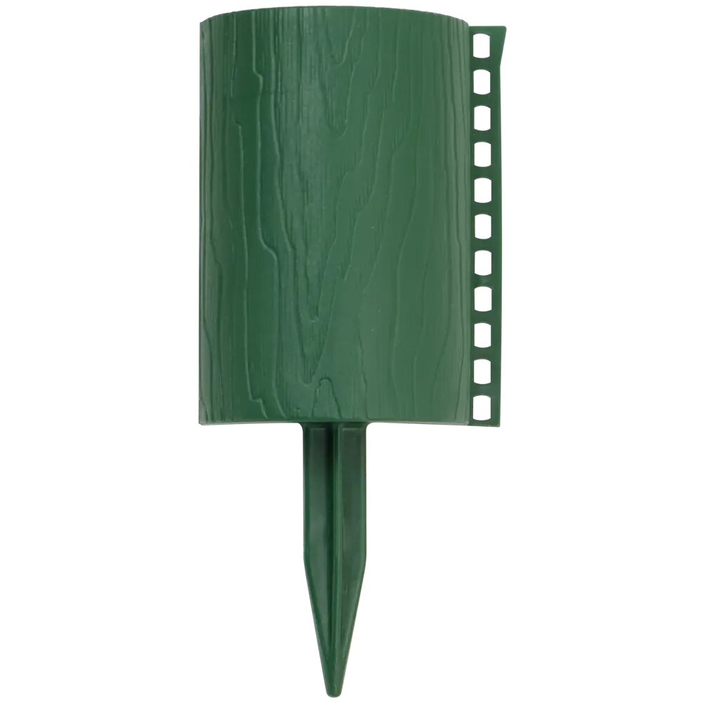 Пеньки бордюр садовый декоративный 15x160см цвет хаки