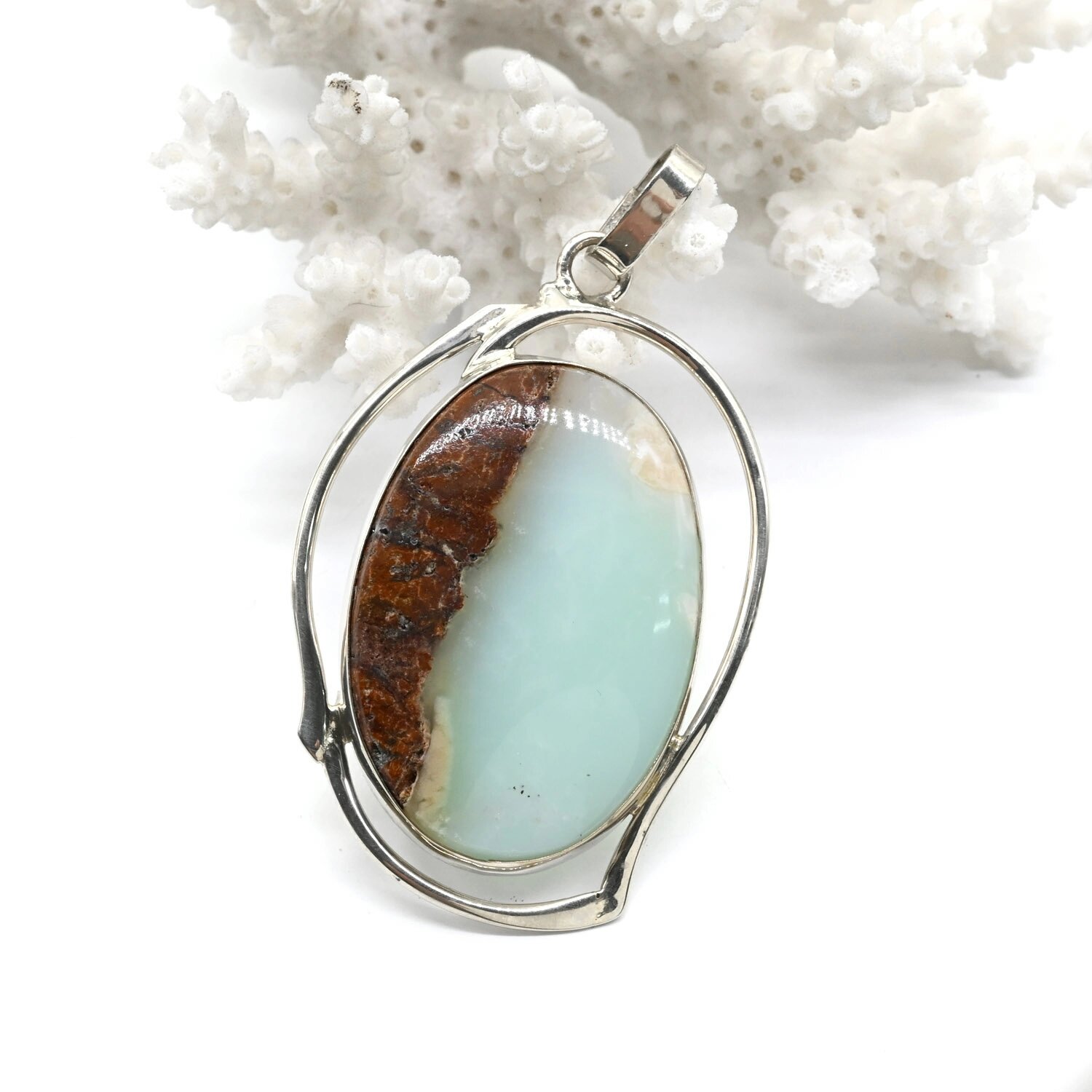 Подвеска, хризопраз