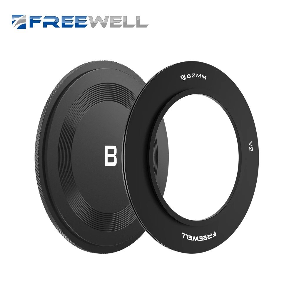Freewell V2 Series Step Up Ring 62mm Повышающее кольцо 62 мм с системой фильтров Eiger Matte Box