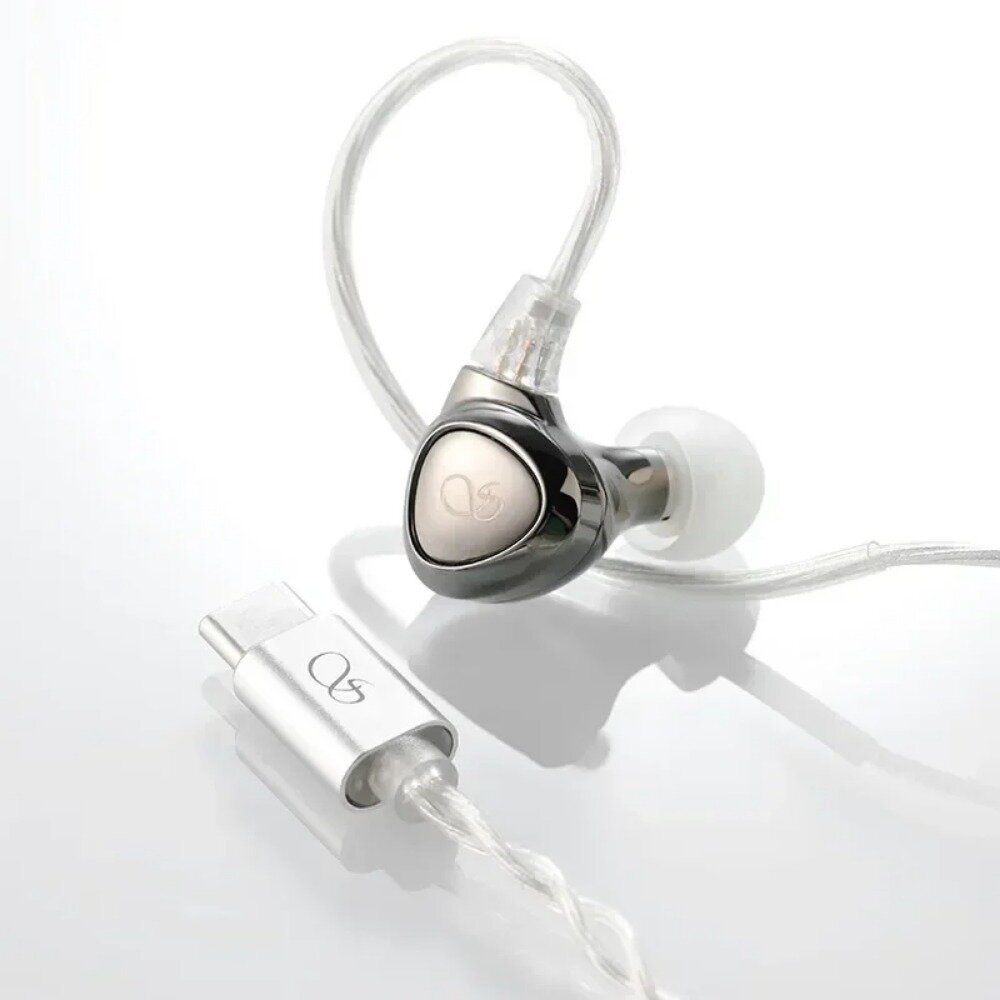 SHANLING SONO Наушники-вкладыши 2DD + 1BA IEM Hi-Res Audio 0,78 Мм Со Сменным Кабелем И Проводными Наушниками