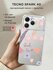 Чехол на Tecno Spark 40 / Текно Спарк 40 с принтом "Lucky flowers", прозрачный