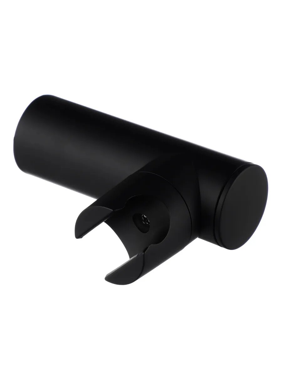 Держатель для душа регулируемый черный