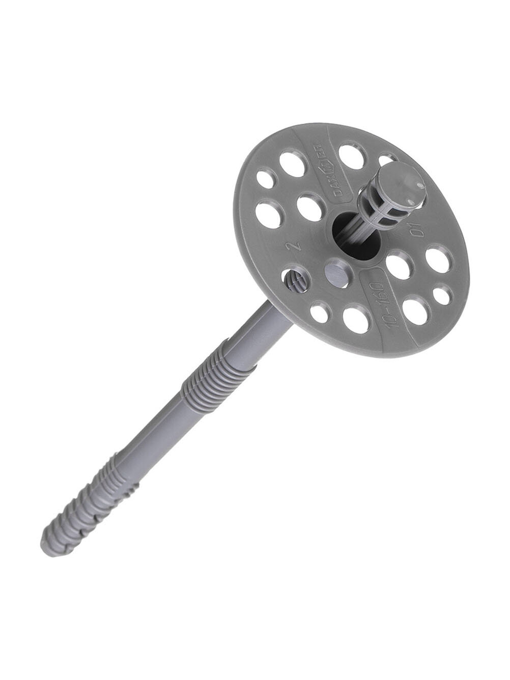 Дюбель для теплоизоляции 10х160 мм пластиковый гвоздь (250 шт.)