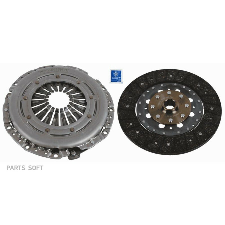 Сцепление в сборе от официального дистрибьютора, SACHS, артикул 3000950851