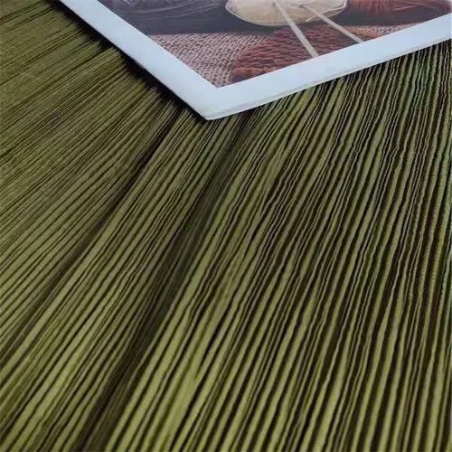 Плиссированная ткань 150х100 см черная/белая/синяя/красная