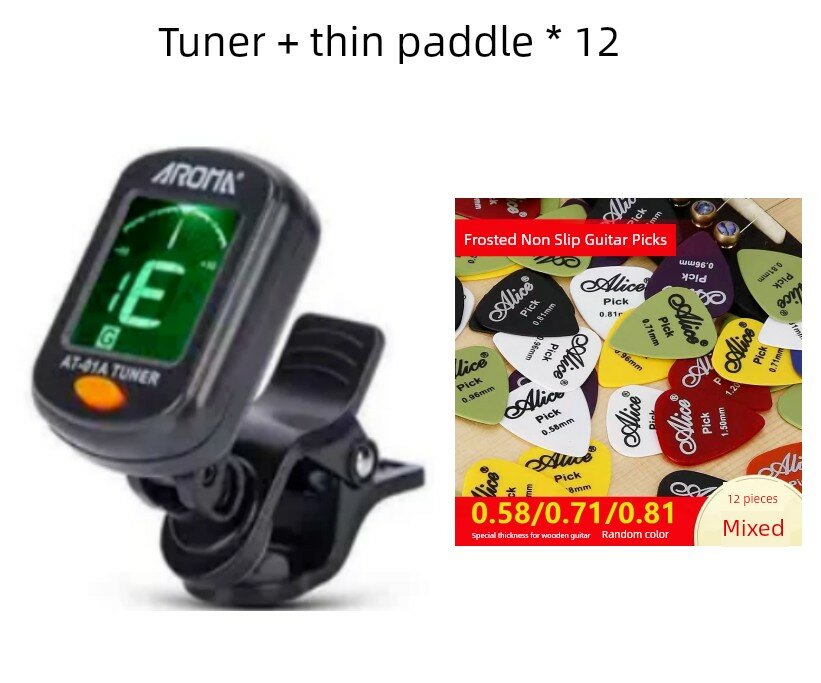 Тюнер для гитары, фолк-гитары, укулеле, электронный автоматический тюнер, шифтер тона, аксессуар с креплением на клипсу