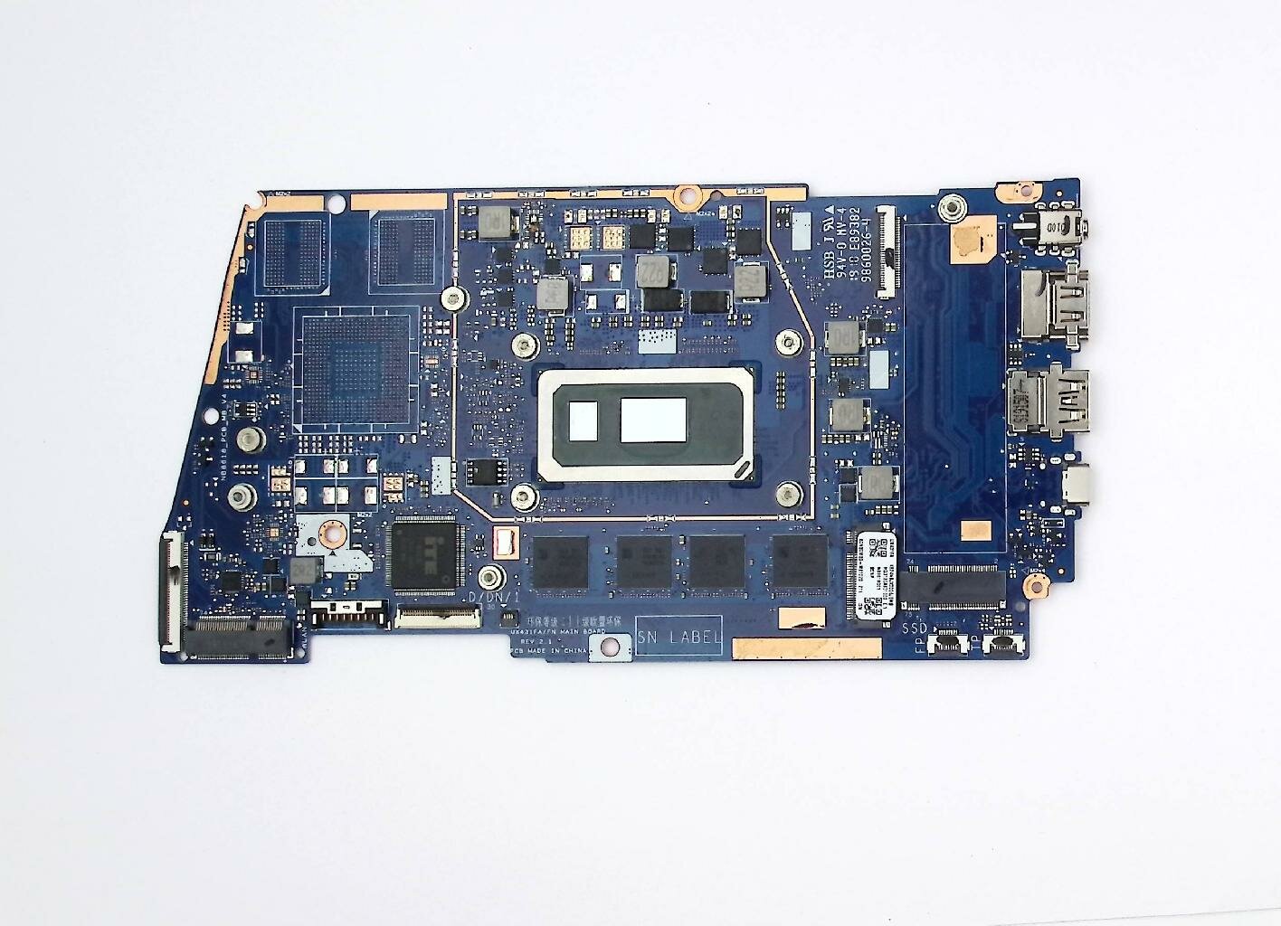 Материнская плата ASUS UX431FA донор компонентов (039304)