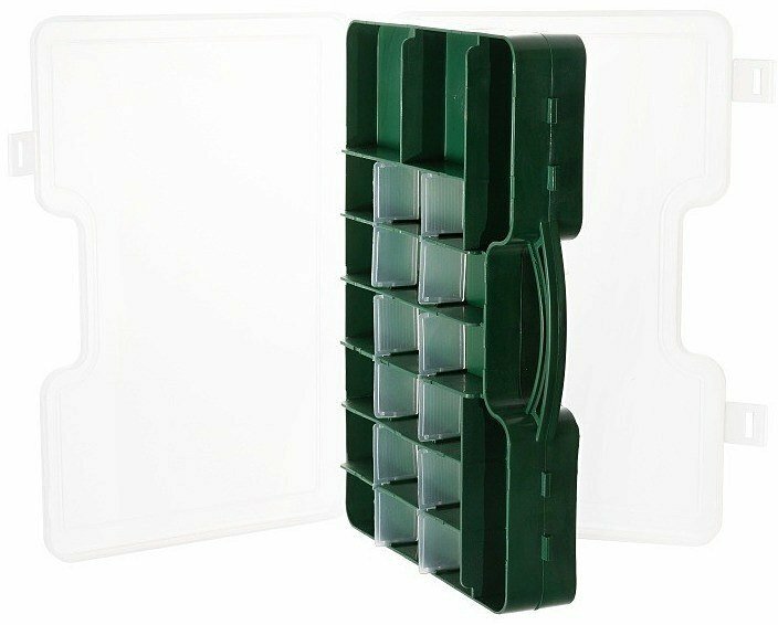 Три Кита КД-1 хвоя двухсторонний кейс с ручкой 290x210x60 мм для хранения и переноски