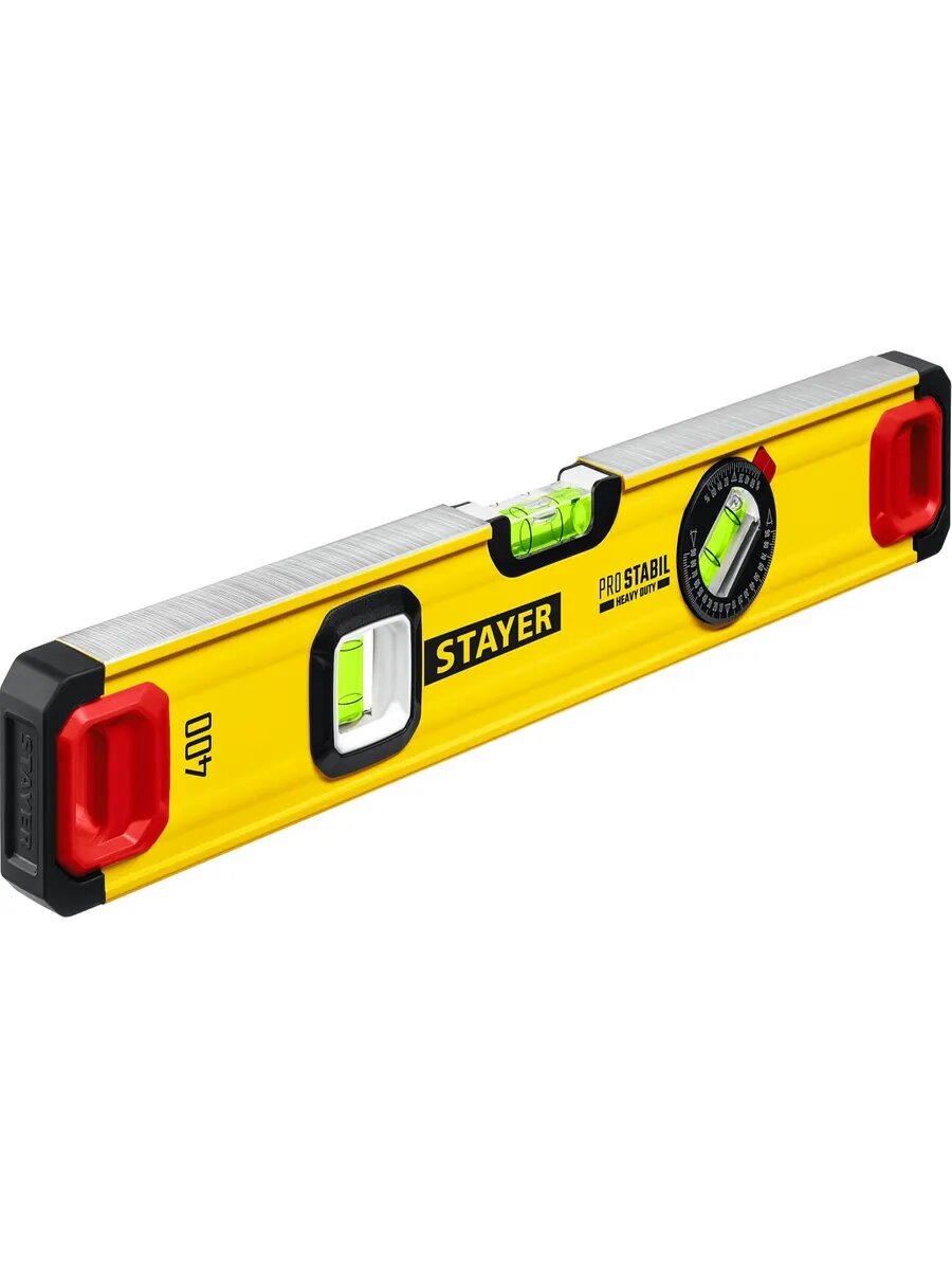 PRO STABIL, 400 мм, усиленный профиль, уровень с поворотным