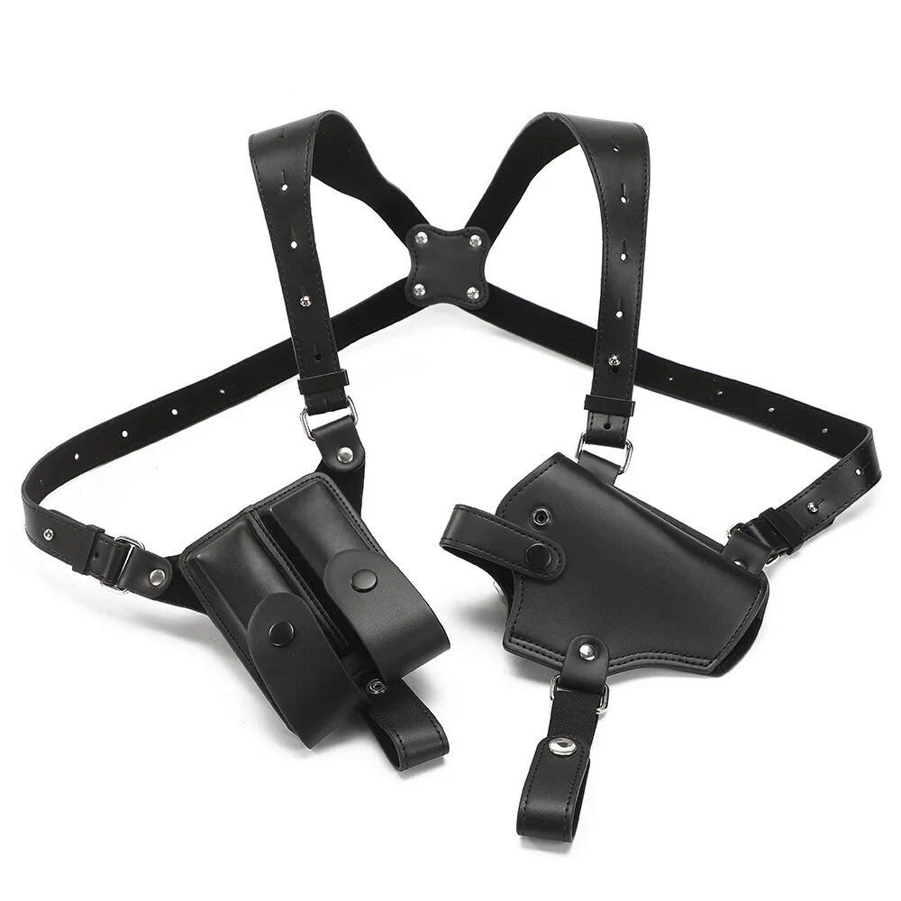 Кожаная тактическая кобура для пистолета 1911 Черный, black