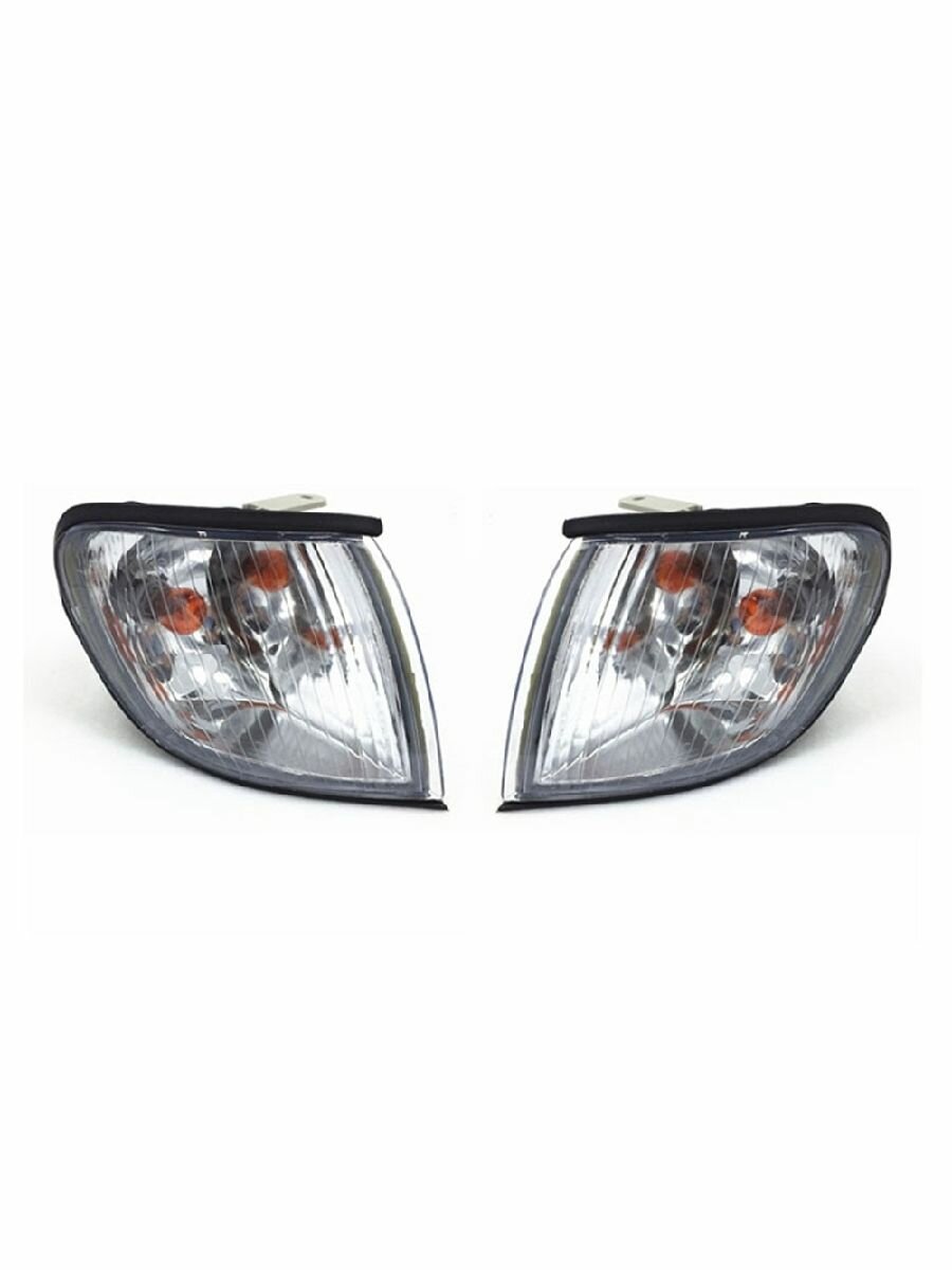 Пара передних фар поворотников указателей поворота для HYUNDAI H1 Starex 1995-2005 белые