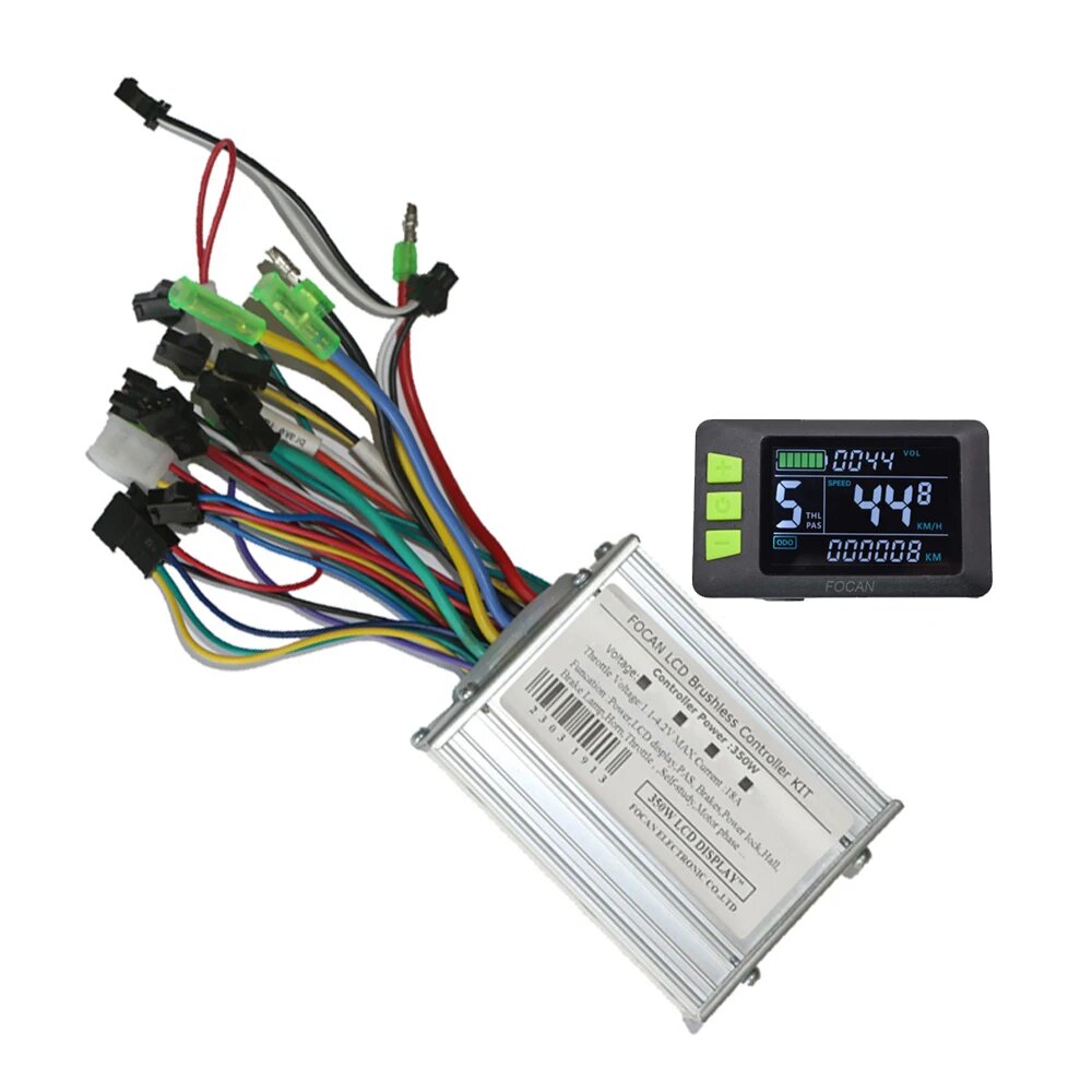 FOCAN Контроллер для электровелосипеда P3C P3C 36-60V