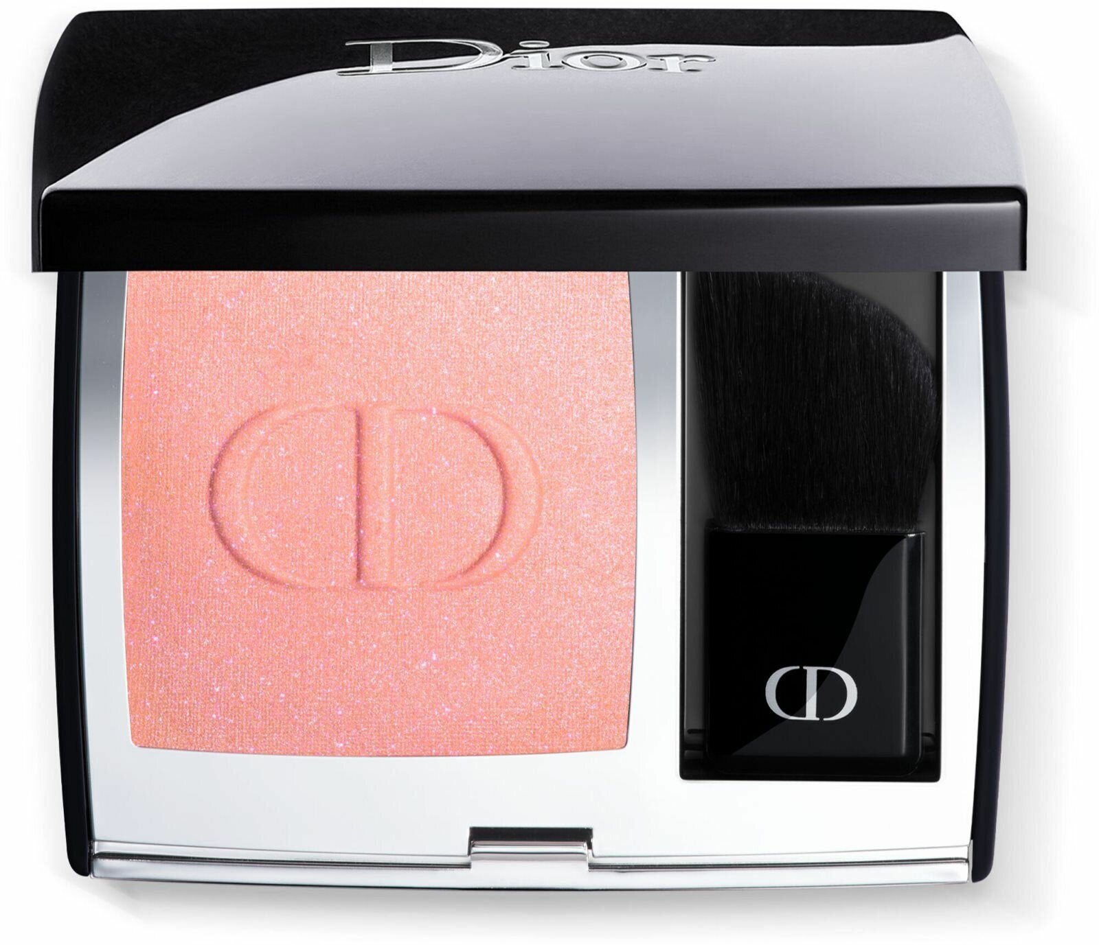 DIOR румяна в компакте, кисть и зеркало Rouge Blush shade 601 Hologlam (Holo) 6,7 g