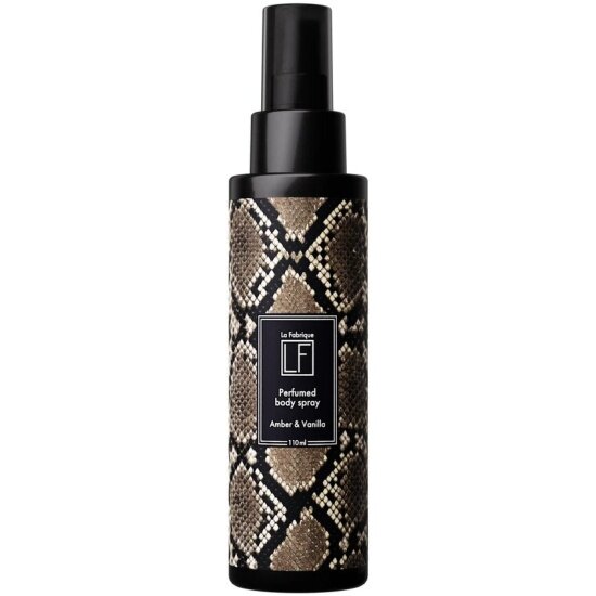 Парфюмированный спрей для тела LA Fabrique "Амбра и ваниль", 110 мл