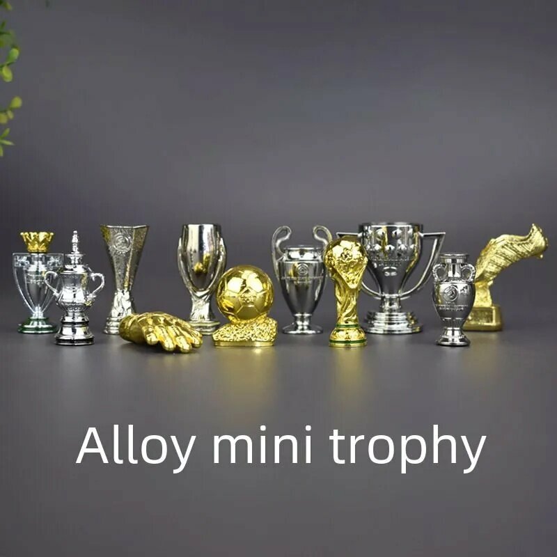 Мини-трофей Золотой вратарь Подарок болельщикам 3см