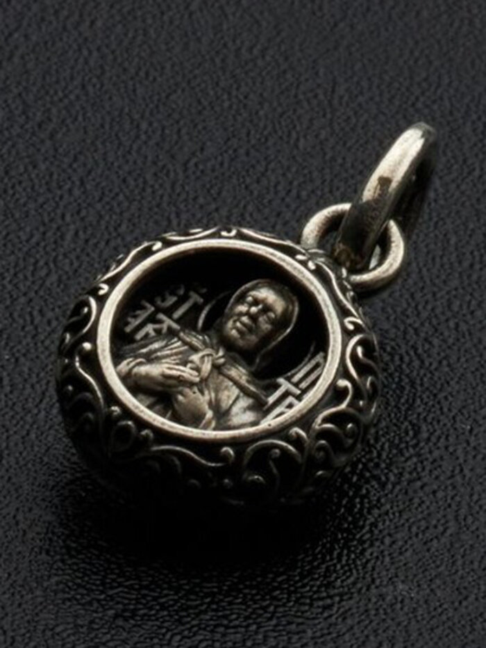 Подвеска, серебро, 925 проба, чернение