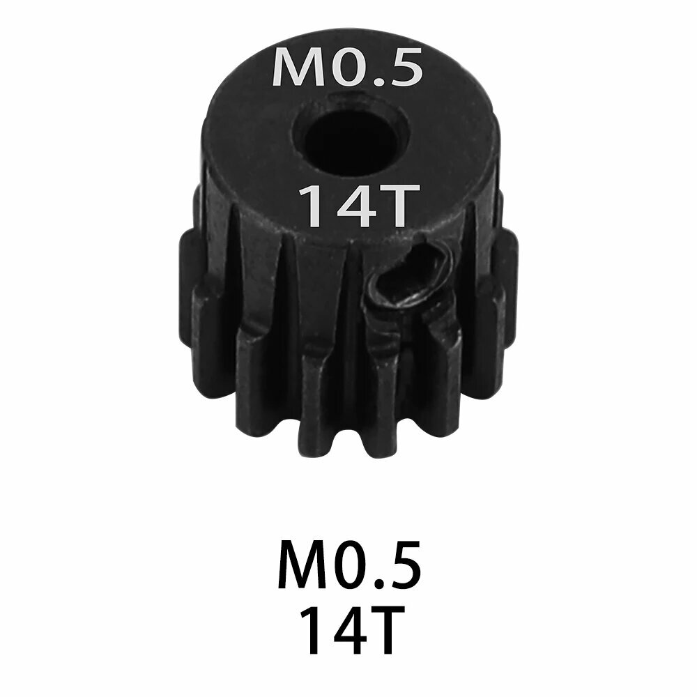 Шестерня M0.5 14T, 1PC, черная