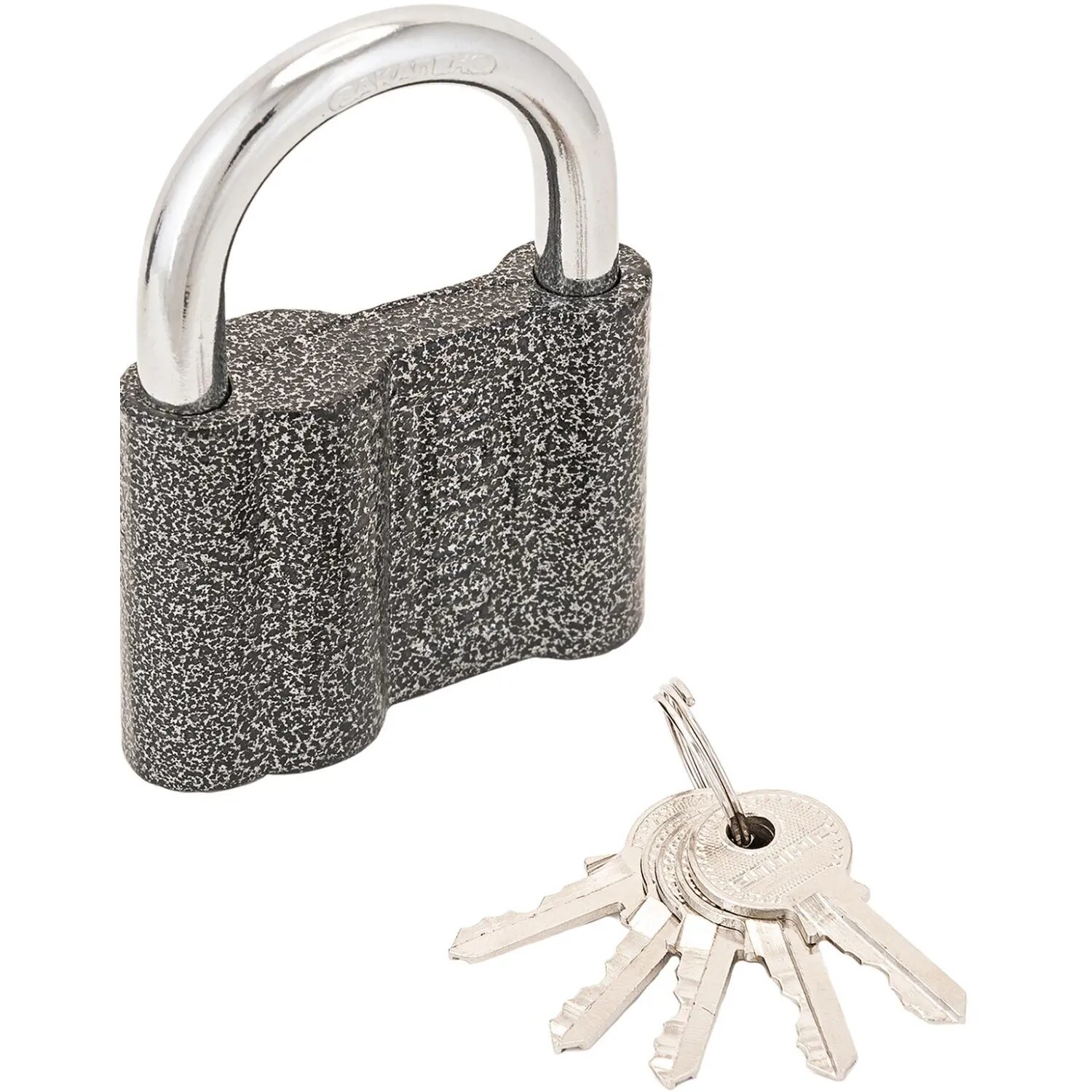 Замок навесной УЗК Аллюр ВС1Ч-480 (76xd=11) чугун серый (5кл)