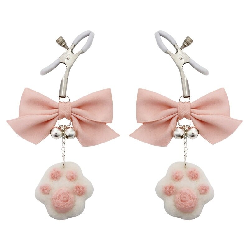 Кошачий коготь галстук-бабочка зажим для сосков металлическая анальная пробка наказание соска sm секс-игрушки обучение зажим для сосков расширение стимуляция анальная пробка