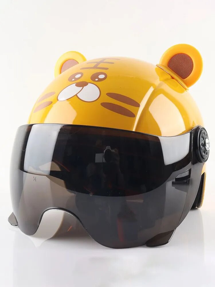 Мотошлем детский, с регулировкой размера, защита от УФ, PP/ABS