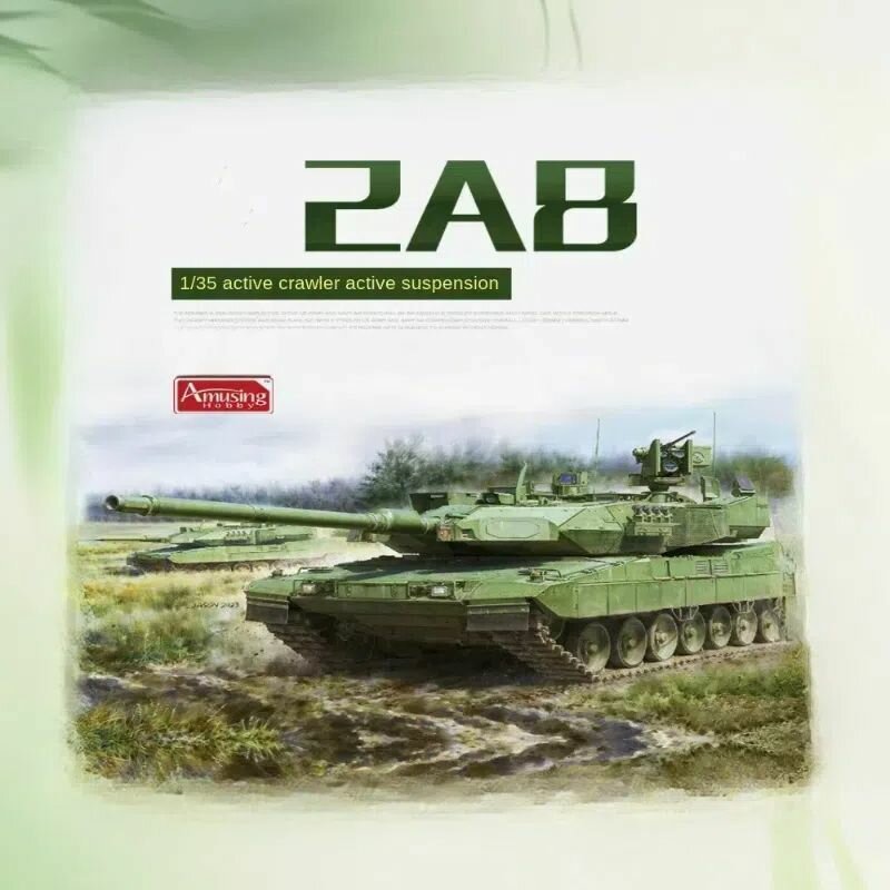 Amusing Hobby Забавное хобби 1/35 35A058 Германия основной боевой танк леопард 2A8